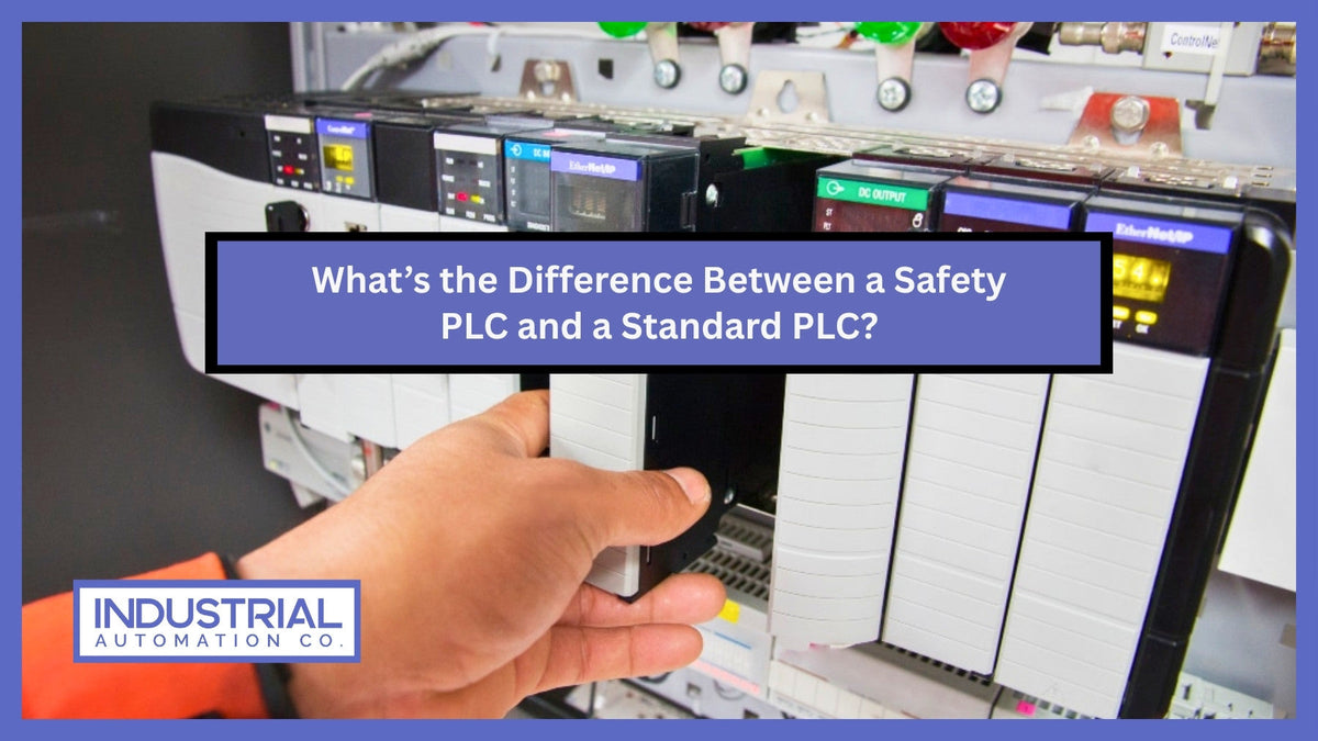 What’s the Difference Between a Safety PLC and a Standard PLC?