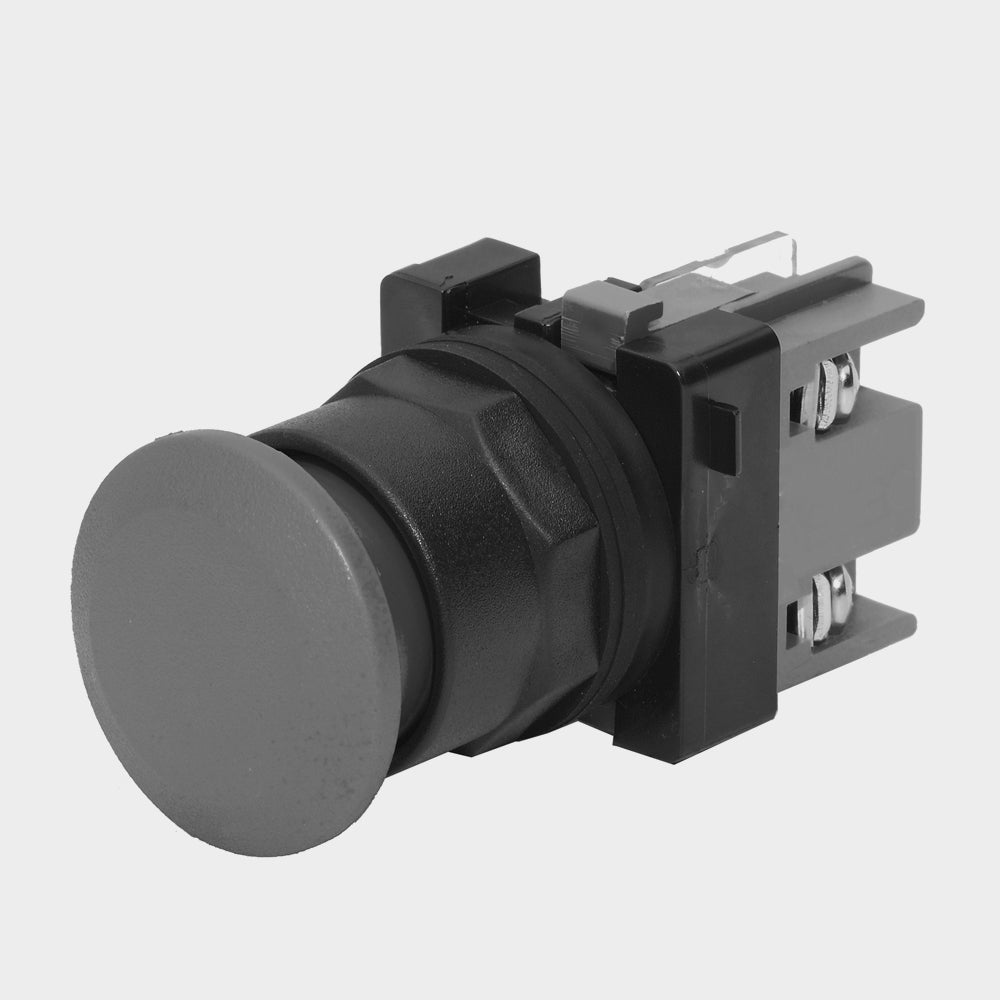 Maintained Push Button - Mushroom 2-Position Twist RED 1 Normally Closed